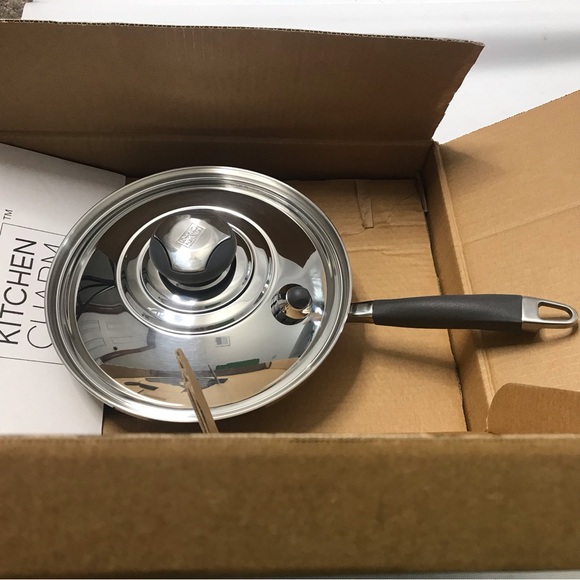 Kitchen Charm | Kitchen | Kitchen Charm 8 Inch Skilletfry Pan Stainless ...